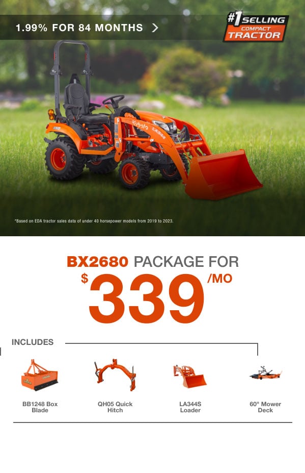 Kubota Tractor Packages | Robinson Implement